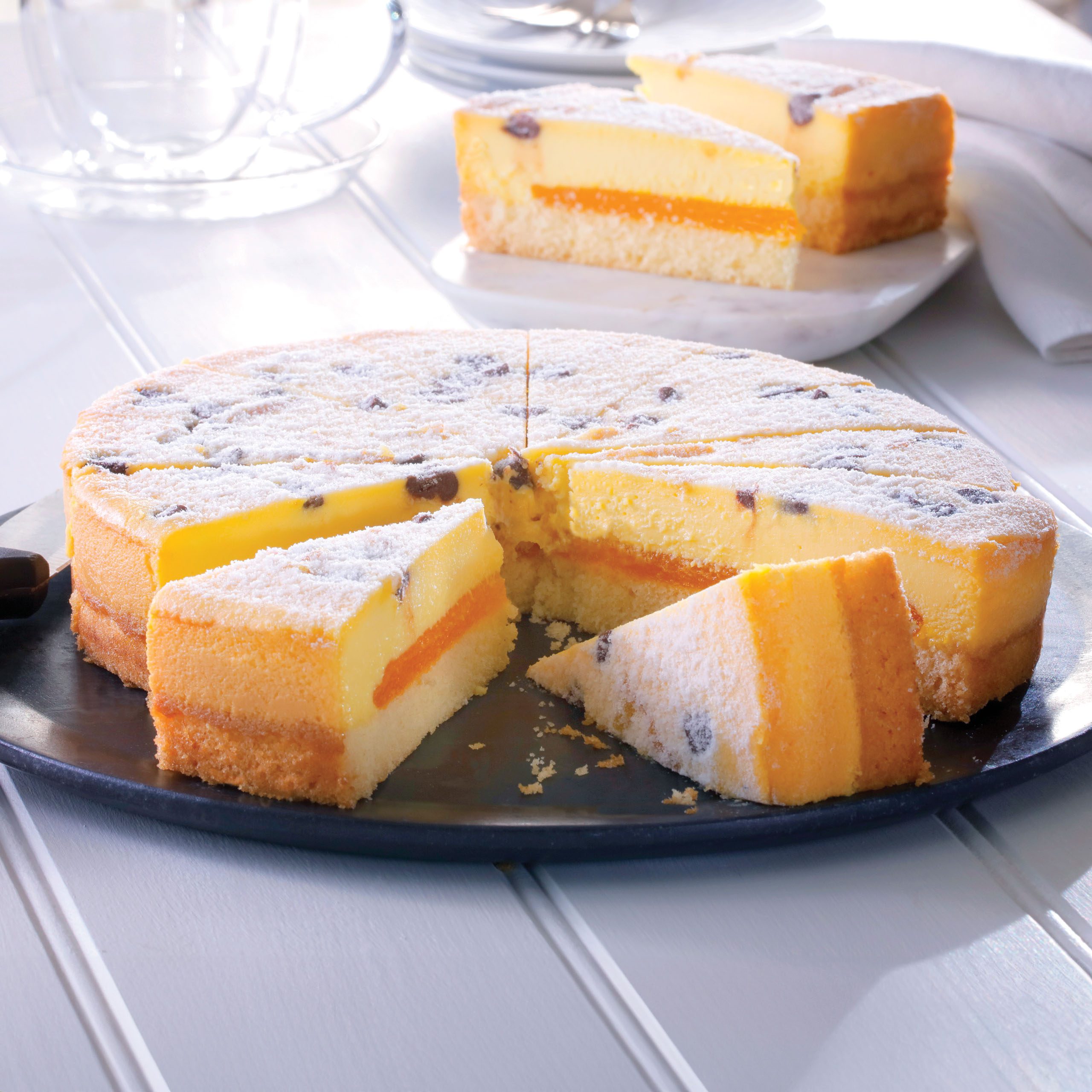 Zesty Orange Torte - Mademoiselle Desserts UK
