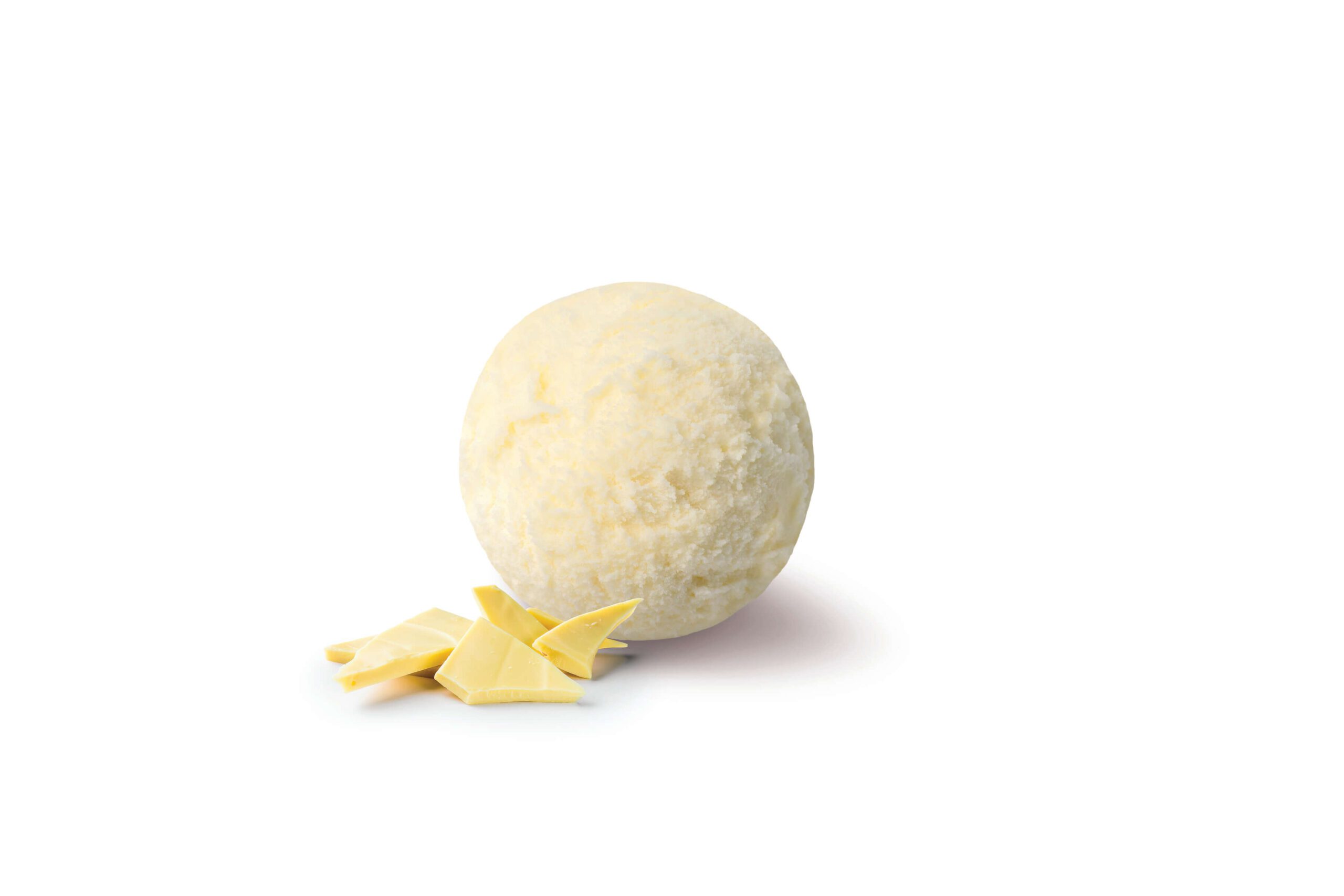 Witte chocolade ijs - Mademoiselle Desserts Netherlands